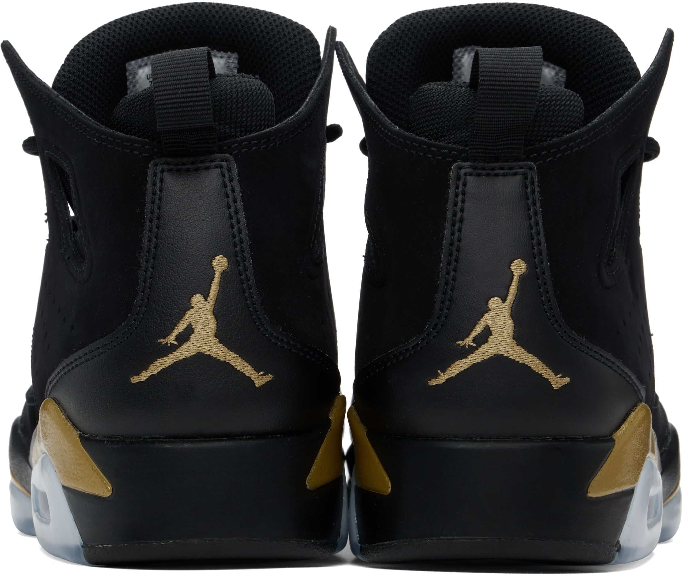 Air Jordan Flight Club '91 black/Metallic Gold basketball sneakers ...