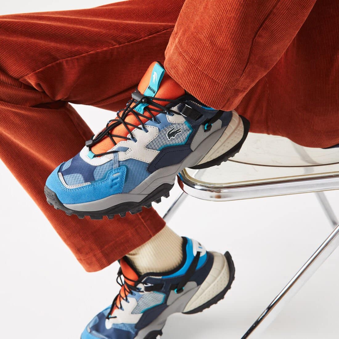 Lacoste L-Guard Breaker Sneakers – Blue Multi | Fashioncrib SA